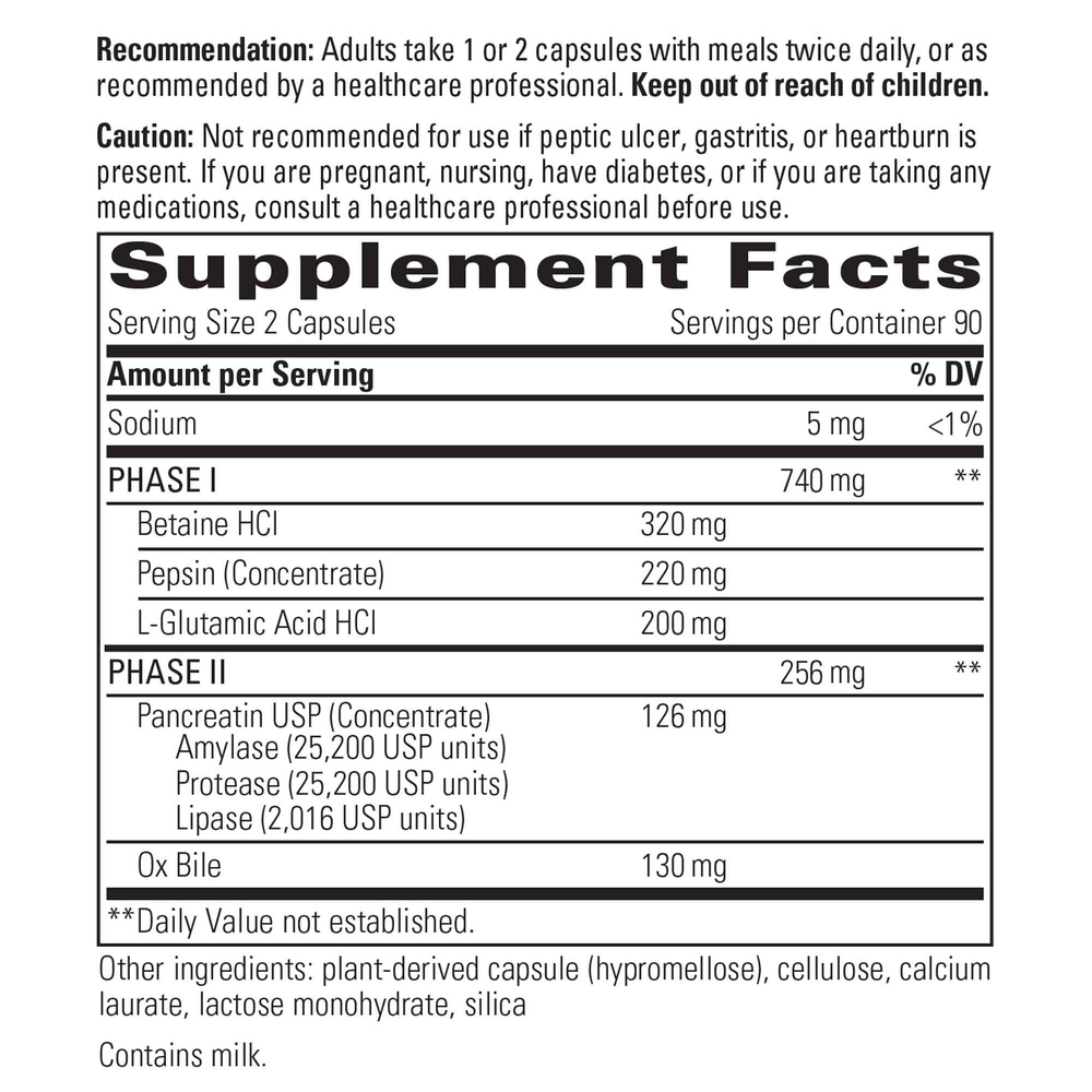 Panplex-2 Phase 180 caps Integrative Therapeutics – Seabrook Wellness